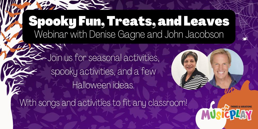 Spooky Fun, Treats, and Leaves Webinar with Denise Gagne and John ...